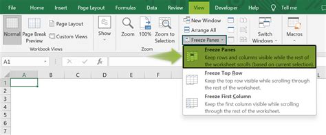 Freeze Panes In Excel Examples How To Freezeunfreeze