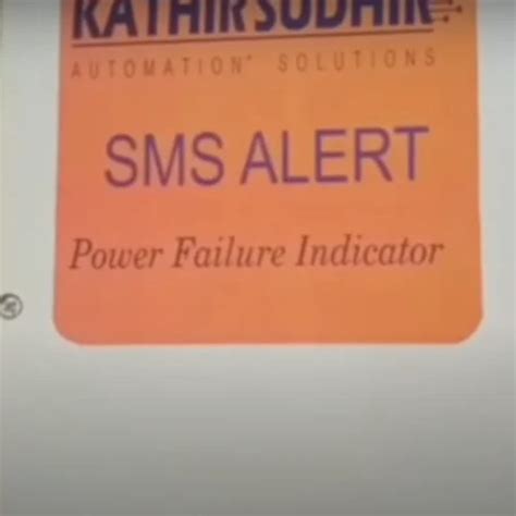 Wired Sms Alert System 12v Or 24v Dc At Rs 12945unit In Chennai Id