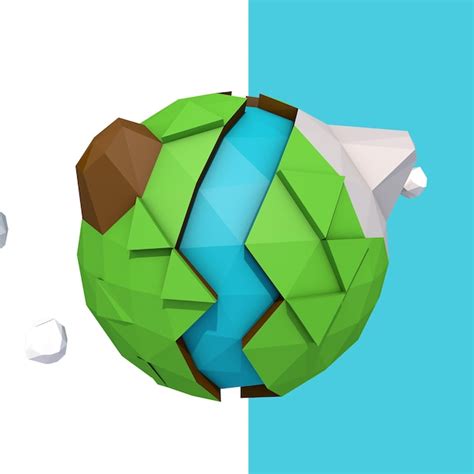 Premium Photo 3d World