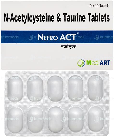 Nefro Act 500150 Mg Order Nefro Act 500150 Mg Tablet Online At Truemeds