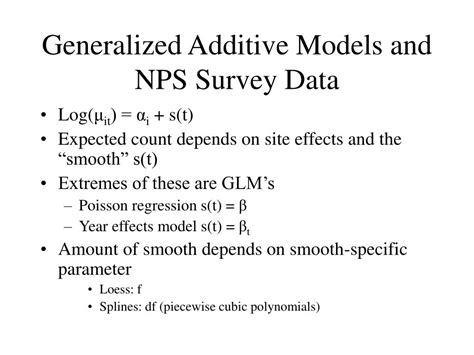 Ppt Generalized Additive Models Powerpoint Presentation Free Download Id535497