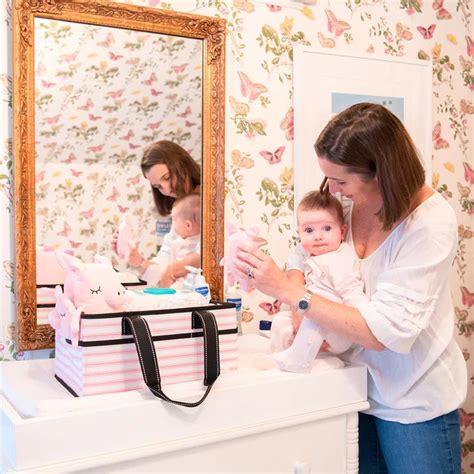 Scout Hiney Helper Diaper Caddy Tickled Pink The Silver Spoon