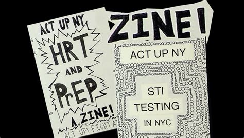 Act Up Zines Drop 2024 Pride Health Fair June 30 2024 Act Up Ny