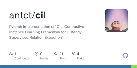 GitHub Antct Cil Pytorch Implementation Of CIL Contrastive