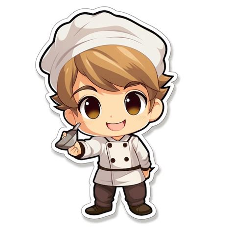 28 000 Chibi Chef Jacket Toque Pictures