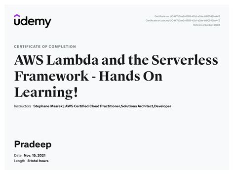 Pradeep Kumar On Linkedin Udemy Udemycourses Aws Serverless