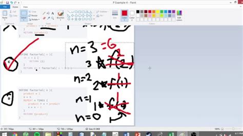 Factorial With Pseudocode Youtube