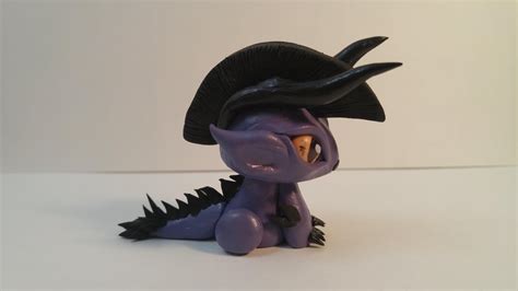 I Made A Chibi Behemoth With Polymerclay Oc Art Ffxiv