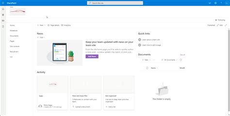 SharePoint Site Navigation Elements An Overview Master Data Skills AI