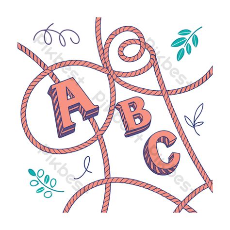 Interlocking Letters Crafting Unity Through Design Illustration Eps