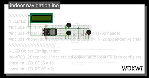 Indoor Navigation Wokwi Esp32 Stm32 Arduino Simulator