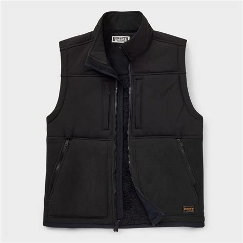 Mens Bear Hide Fleece Vest Duluth Trading Company
