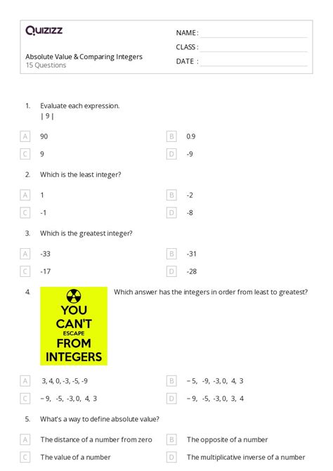 Printable Comparing Weight Worksheets For Grade 7 Quizizz