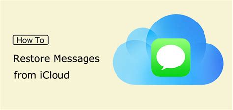 How To Restore Messages From Icloud [way 1 Is Recommendable]