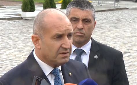 Радев поряза Главчев за Даниел Митов Няма вариант зам председател на партия да е министър в