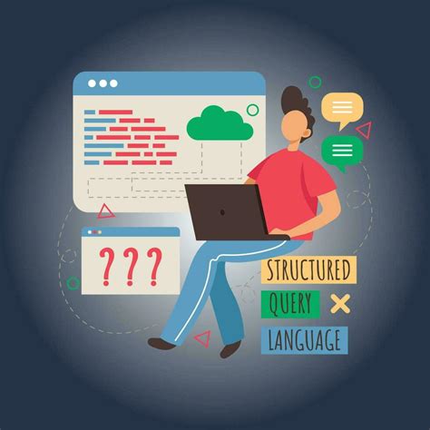 Flat Design Sql Vector 34605756 Vector Art At Vecteezy