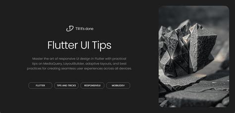 tips for building responsive ui in flutter