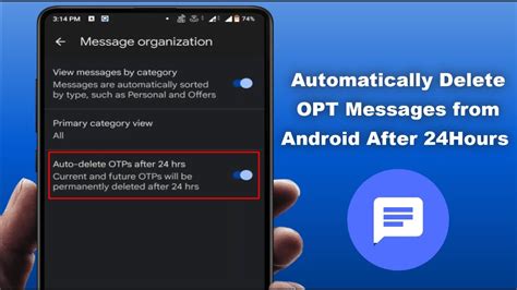 How To Automatically Delete OTP On Your Android Phone Your Tech Story