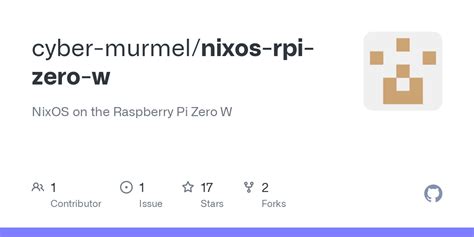 Github Cyber Murmelnixos Rpi Zero W Nixos On The Raspberry Pi Zero W