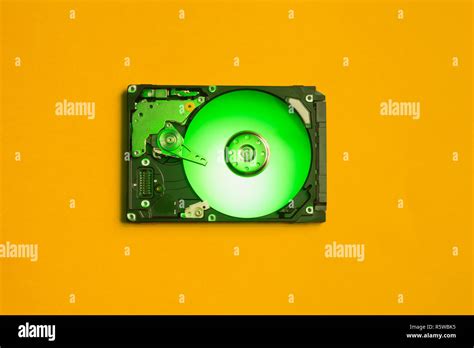 Colorful Hdd Open Hard Disk Drive The Concept Of Data Storage Data Array Hard Drive From The