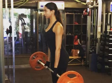 Watch Deepika Padukones Weight Training