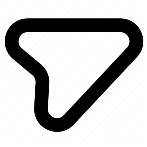 Arrow Map Navigation Navigator Pointer Road Icon Download On