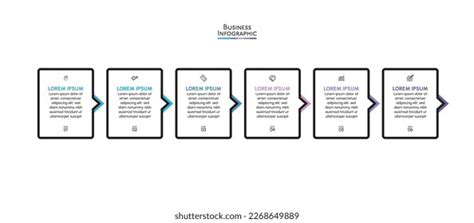 Business Data Visualization Timeline Infographic Icons Stock Vector Royalty Free 2268649889