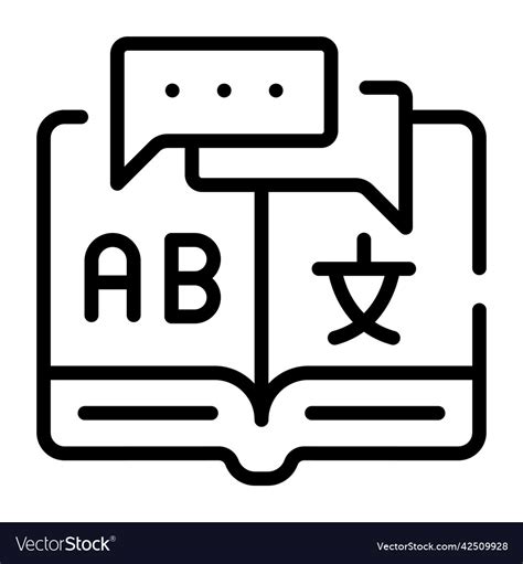 Language Translation Royalty Free Vector Image