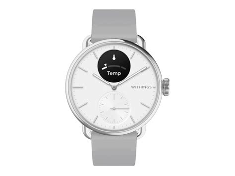 Withings Hwa10 Model 2 All Int Scanwatch 2 White 38 Mm 5atm Žilka Hodinky
