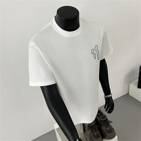 2025 New Heavyweight Pure Cotton Short Sleeved T Shirt For Young Men