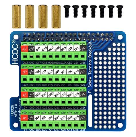 RPi Screw Terminal Block Breakout HAT Module For Raspberry Pi A A B B B B B
