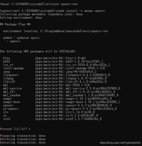 如何在anaconda中安装opencv和pillowconda Install Pillow Csdn博客