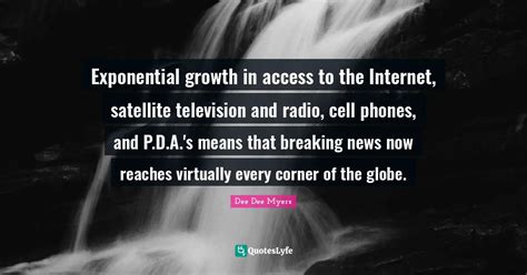 Exponential Growth In Access To The Internet Satellite Television And Exponential Growth In Access To The Internet Satellite Television And