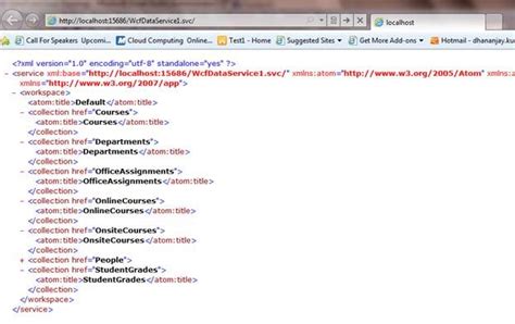 Fetching Data From Sql Azure Table In Windows 71 Mango Phone Using Wcf Data Service