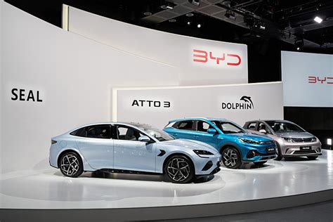 중국 Byd 유럽 시장에 세 가지 전기차 출시한다 글로벌오토뉴스