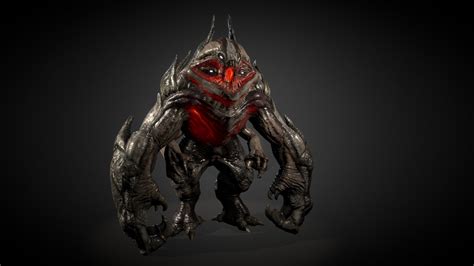 Evolve Goliath Concept Buy Royalty Free 3d Model By Joshmalosh [34352a8] Sketchfab Store