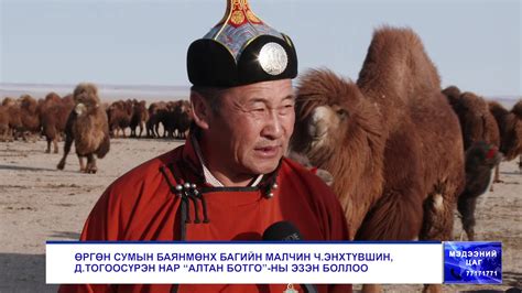 ӨРГӨН СУМЫН БАЯНМӨНХ БАГИЙН МАЛЧИН Ч ЭНХТҮВШИН Д ТОГООСҮРЭН НАР “АЛТАН БОТГО” НЫ ЭЗЭН БОЛЛОО