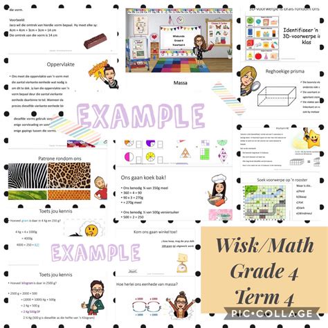 Math Grade 4 Term 3 Powerpoint