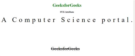 SVG Attribute Complete Reference GeeksforGeeks SVG Attribute Complete Reference GeeksforGeeks