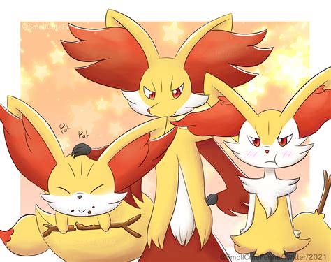 Pokemon Fennekin Evolution Names