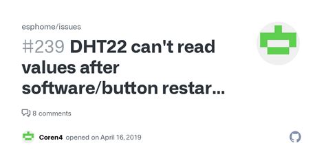 Dht22 Cant Read Values After Softwarebutton Restart Works Perfect When Connecting Power
