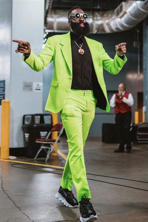 What Will Catch My Eye — James Harden In Versace Nba Fashion Nba