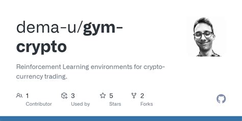 Github Dema U Gym Crypto Reinforcement Learning Environments For Crypto Currency Trading