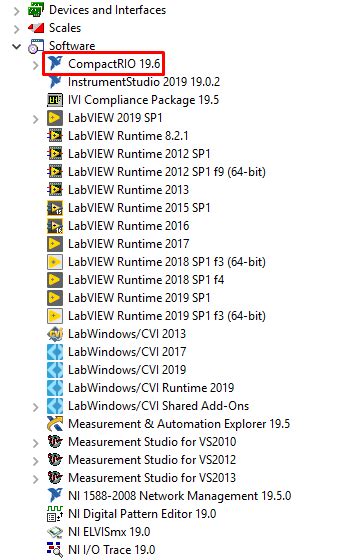 Device Not Supported Message When Trying To Add Compactrio Manually