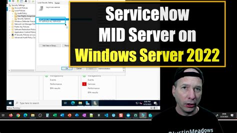 Servicenow Mid Server On Windows Server 2022 Justins House