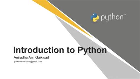 Python Basics Pptx