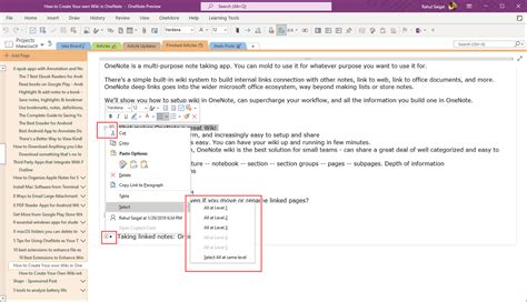 Tips To Take Better Notes With Microsoft OneNote