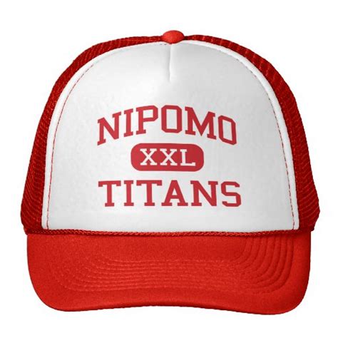 Nipomo Titans High School Nipomo California Trucker Hat Zazzle
