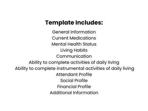 Home Care Client Intake And Assessment Form Non Medical Pdf Template