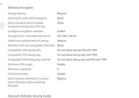 Bitlocker Encryption Not Working On Newly Created Autopilot Device